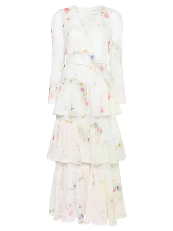 Zimmermann Lucky Maxi Dress - Neutrals