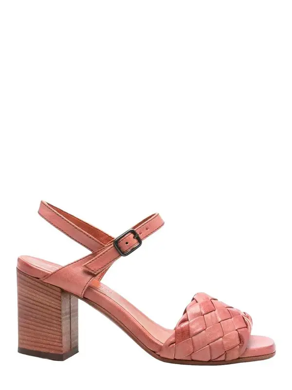 PANTANETTI 80mm Leather Sandals - Brown