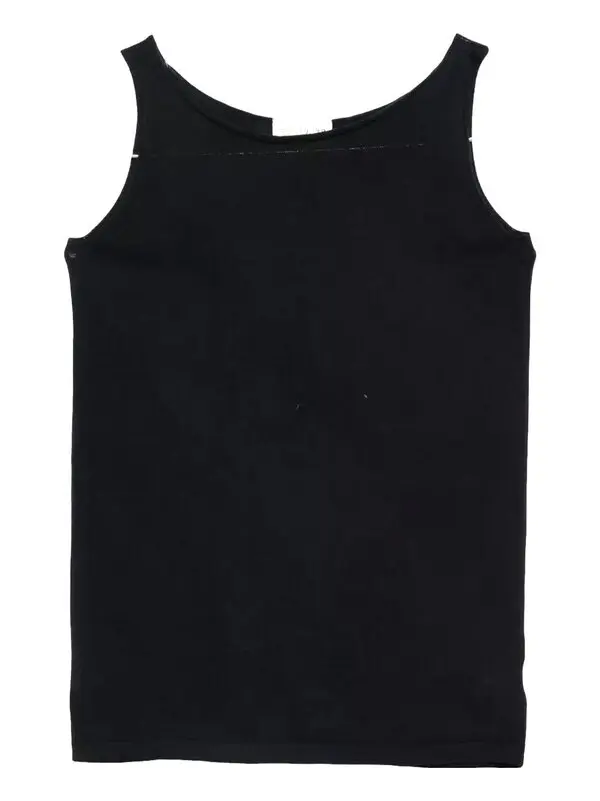 MA'RY'YA Cotton Tank Top - Blue