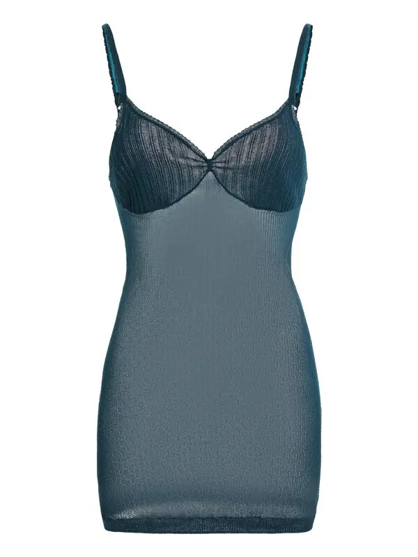 Victoria Beckham Knitted Cami Top - Blue