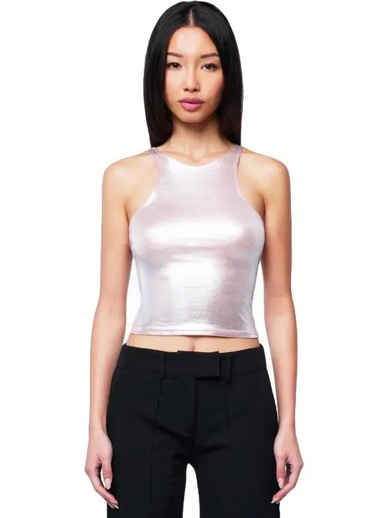 OW Nina Top - Metallic Pink