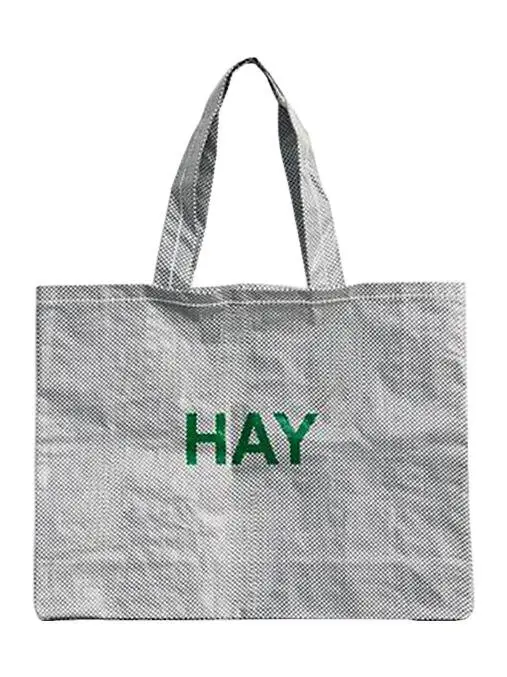 HAY Candy Plastic Medium Shopper - Grey