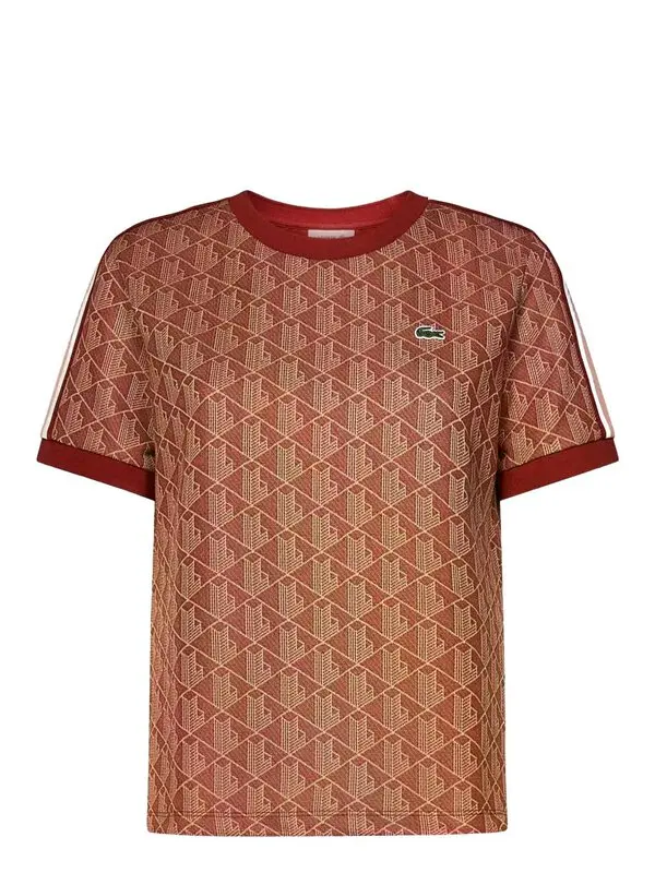 Lacoste Monogram T-shirt - Orange
