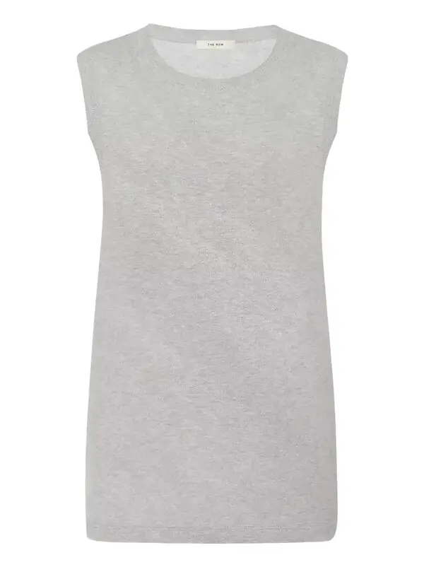 THE ROW Kishan Sleeveless Top - Grey