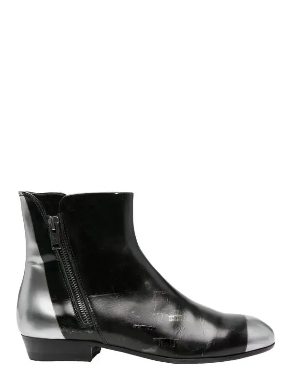 PANTANETTI Two-tone Boots - Black