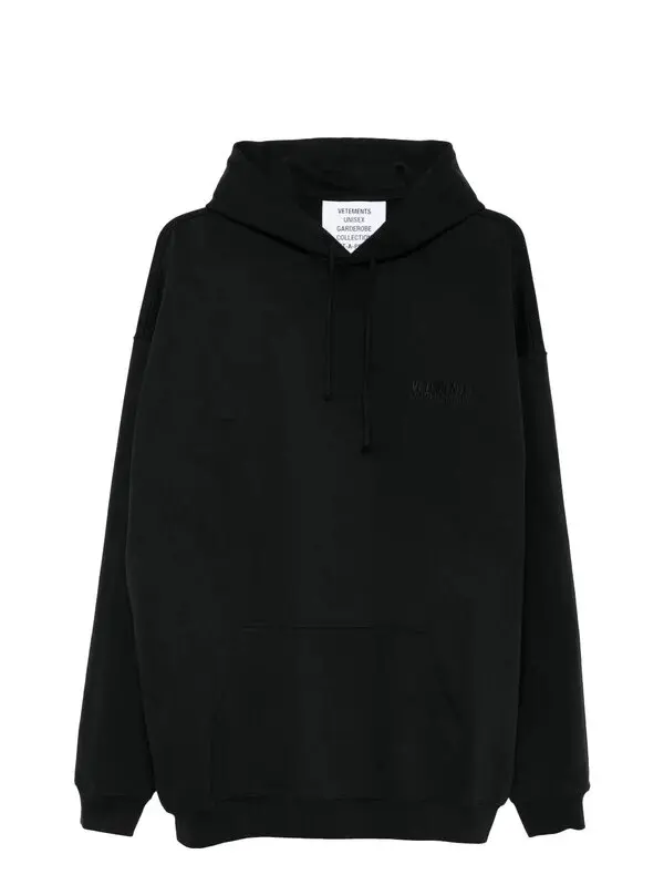 Vetements Inside Out Hoodie - Black