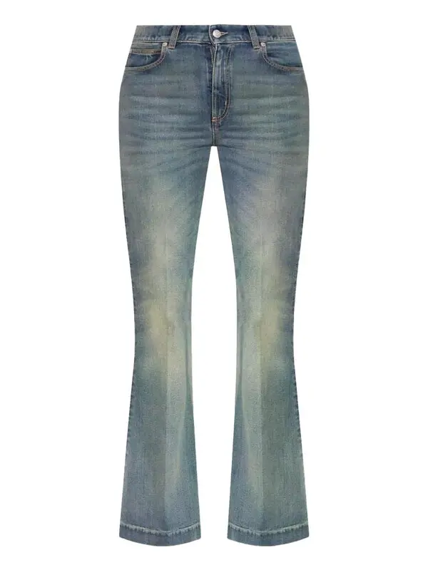 Alexander McQueen Flared Jeans - Blue