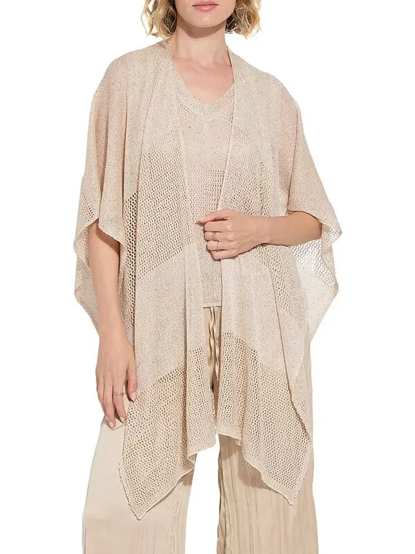 Lyssé Riva Mesh Sequin Shrug - Chablis Sequins