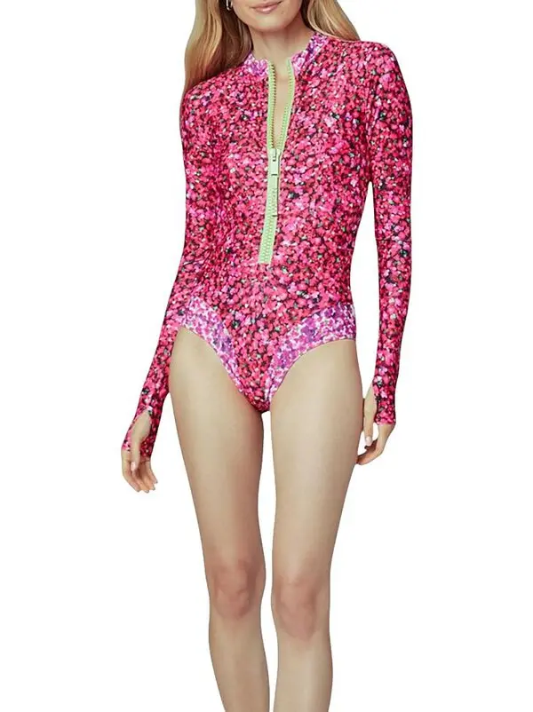 WATSKIN Ella Bodysuit - Fuschia
