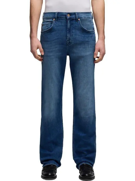 7 For All Mankind Austyn Relaxed Straight-leg Jeans - Homestead