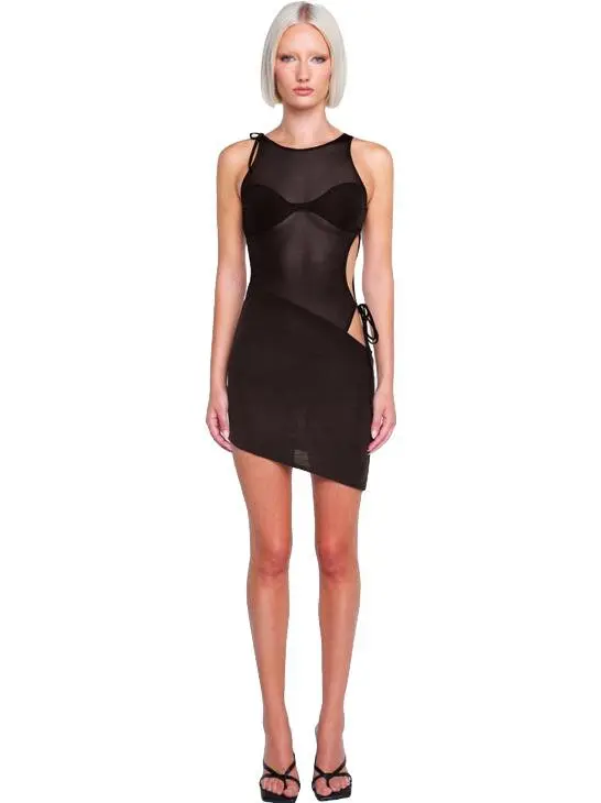 OW Fiona Mini Dress - Black