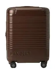 LAMBERT Carry-on Suitcase - Chocolate