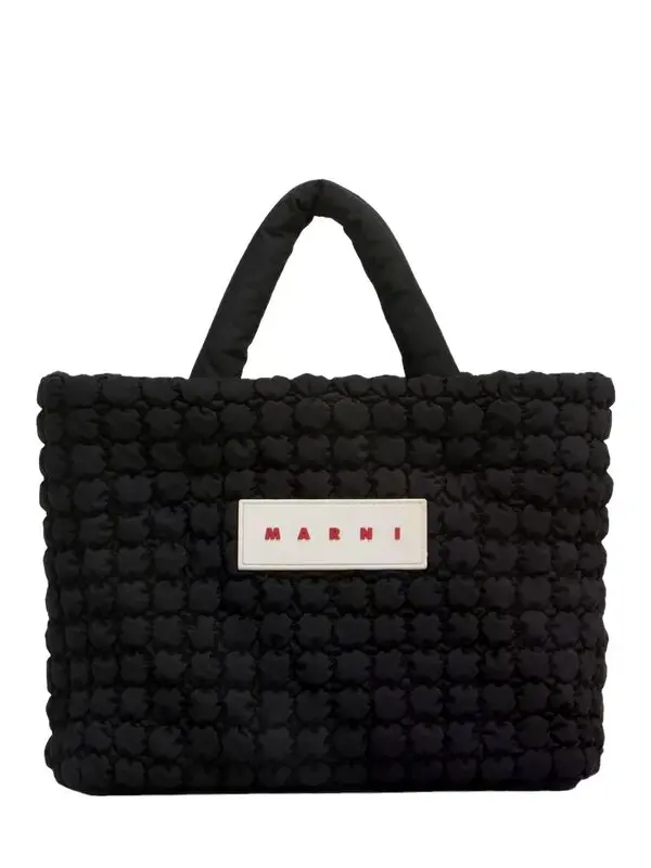 Marni Quilted Mini Bag - Black