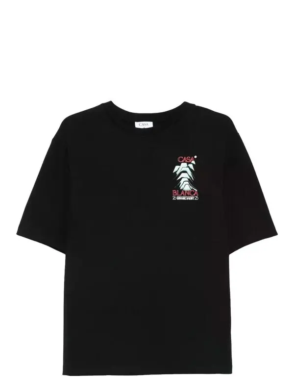 Casablanca Frosty Mountain T-shirt - Black