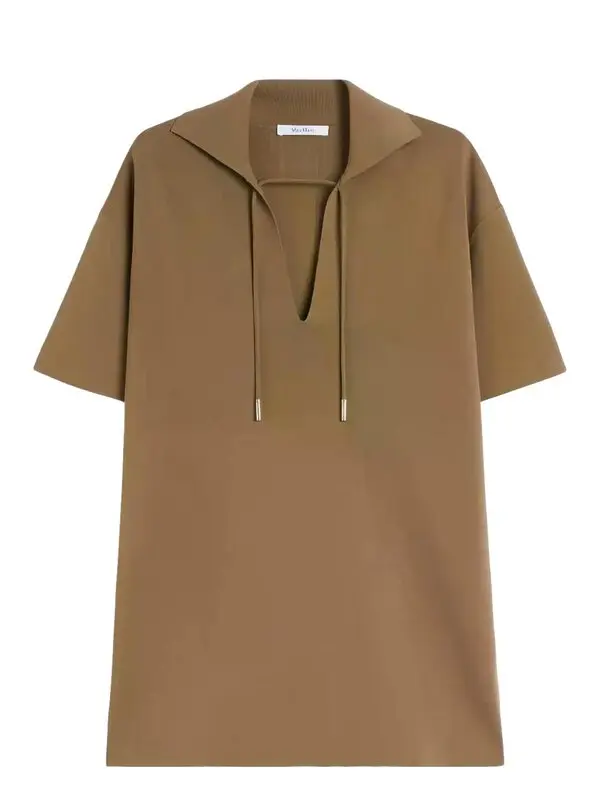 Max Mara Short Sleeve Blouse - Brown