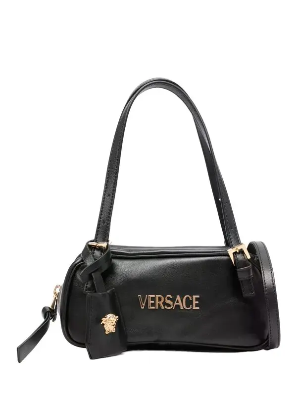 Versace Logo-plaque Mini Bag - Black