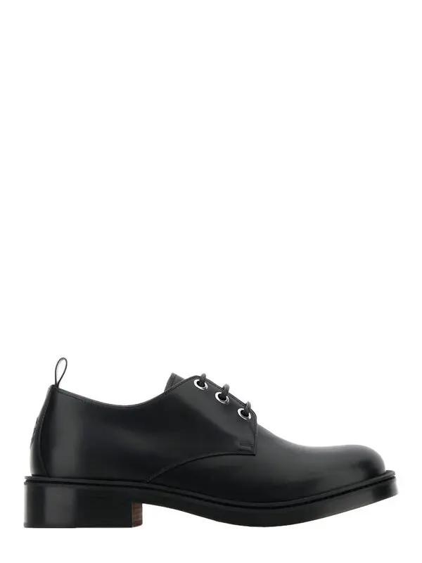 Alexander McQueen Lace Up Derby - Black
