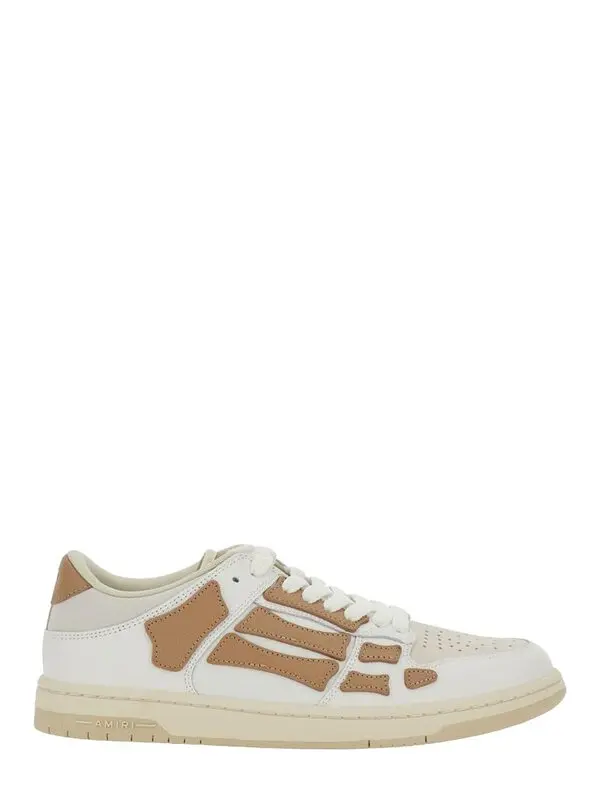 Amiri Skel Top Low Top Sneakers - Beige