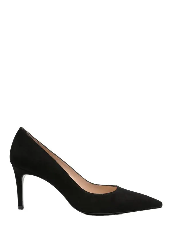 STUART WEITZMAN Power75 Stiletto Heel Pumps - Black