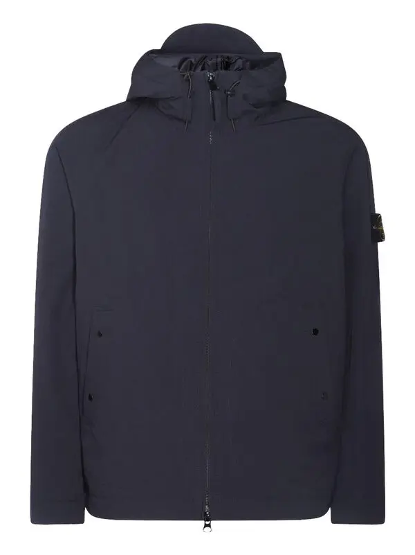 Stone Island Down Jacket - Blue