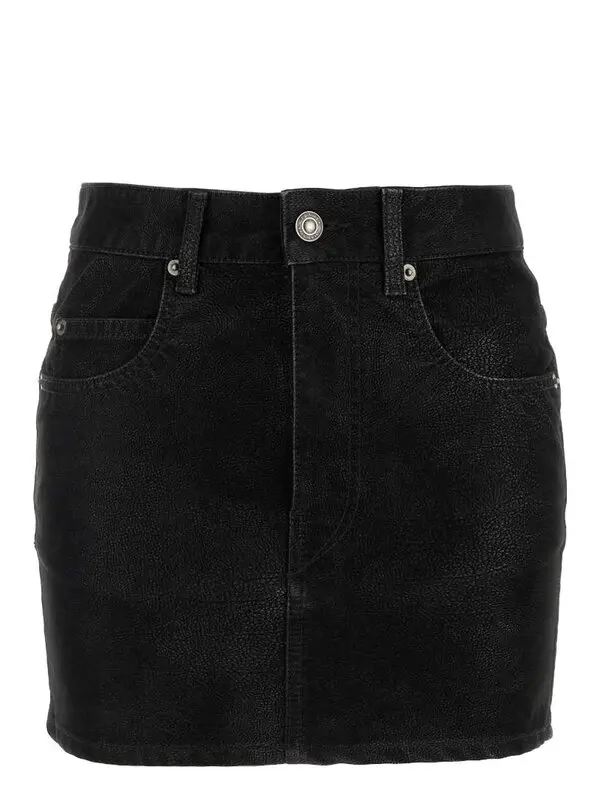 Isabel Marant Kimmy Mini Skirt - Black