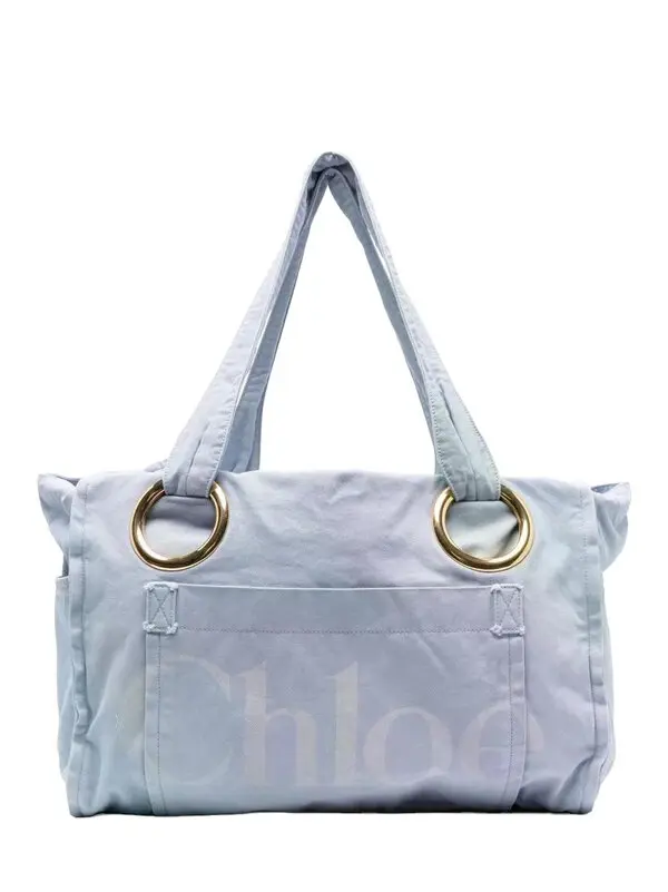 Chloé Large Plage Tote - Blue