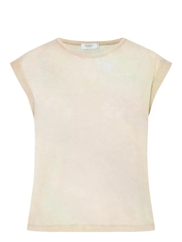 BARBA NAPOLI Cap-sleeve T-shirt - Neutrals