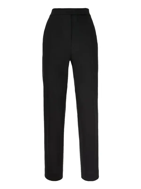 Max Mara High-waisted Tailored Trousers - Black