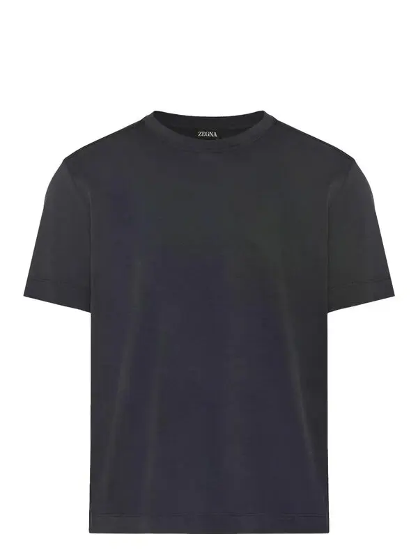 Zegna Basic T-shirt - Black
