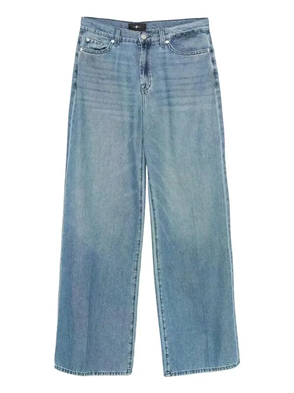 7 For All Mankind Lotta Hilo Jeans - Blue