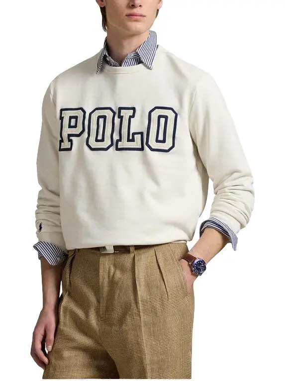 Ralph Lauren Logo Appliqué Sweatshirt - Nevis
