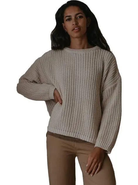 THE SIMPLE FOLK Chunky Sweater - Oatmeal