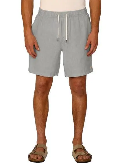 INDUSTRIE AUSTRALIA The Marina Linen Short - Aegean