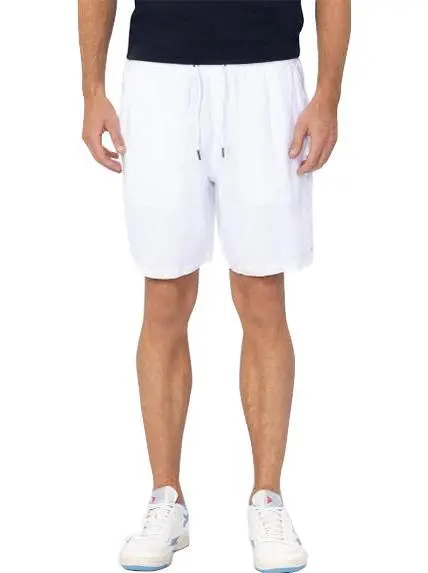 INDUSTRIE AUSTRALIA The Marina Linen Short - Ant White