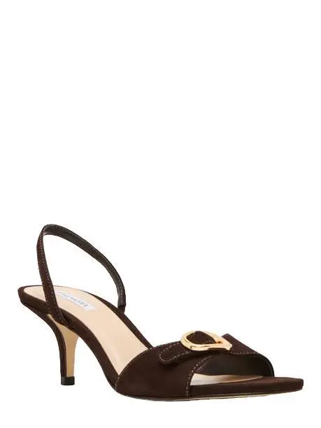 Steve Madden Henrietta Slingback Sandal - Brown Nubuck