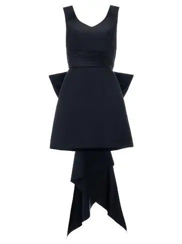 TULLEEN Isabel A-line Dress - Black