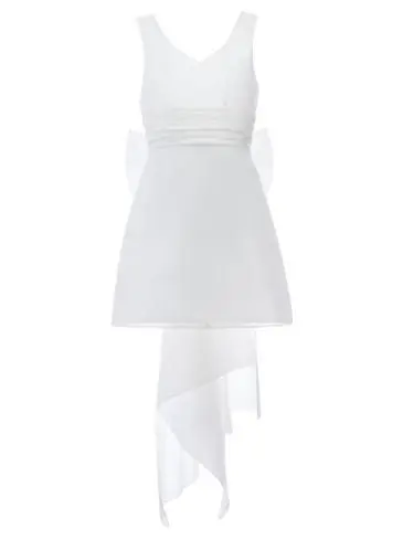 TULLEEN Isabel A-line Dress - White