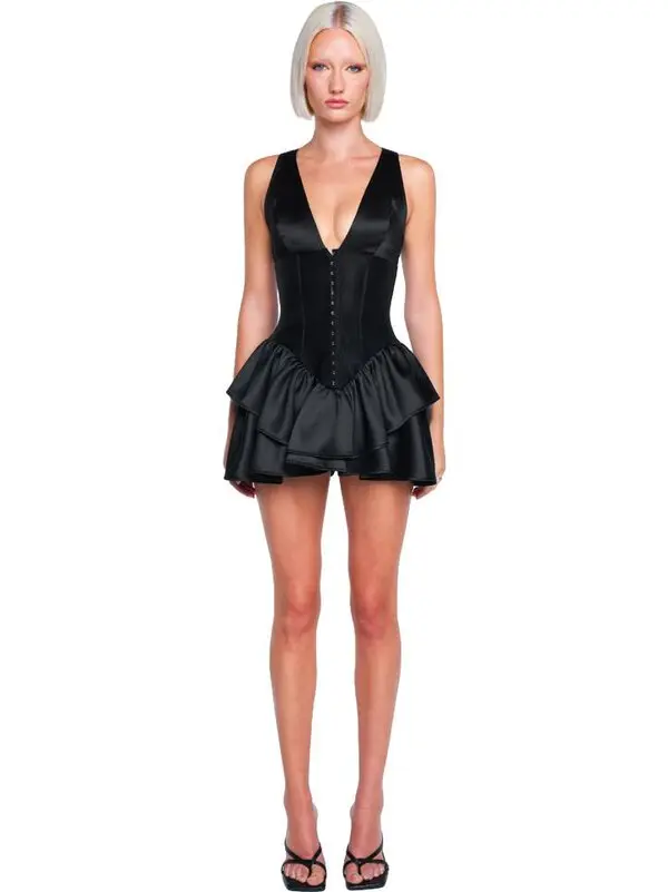 OW Augusta Mini Dress - Black