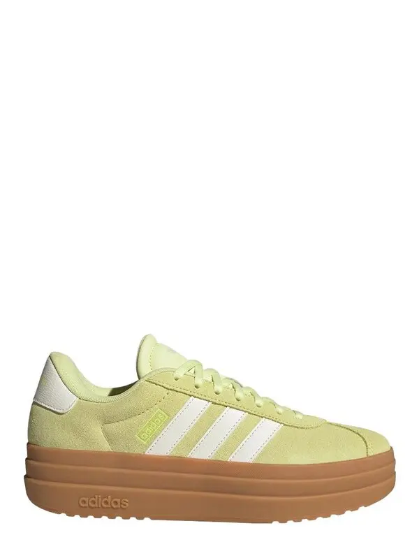 Adidas Vl Court Bold Sneakers - Ice Yellow/off White/lucid Lemon
