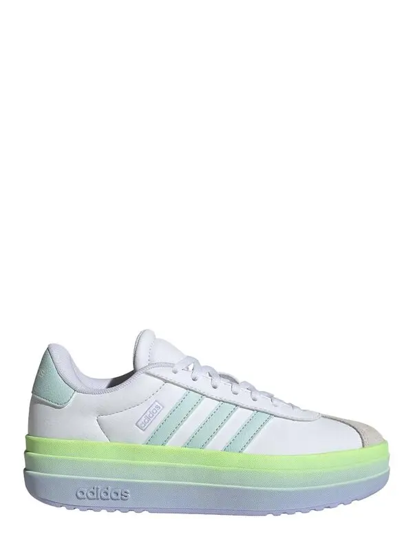 Adidas Vl Court Bold Sneakers - Cloud White/halo Mint/violet Tone