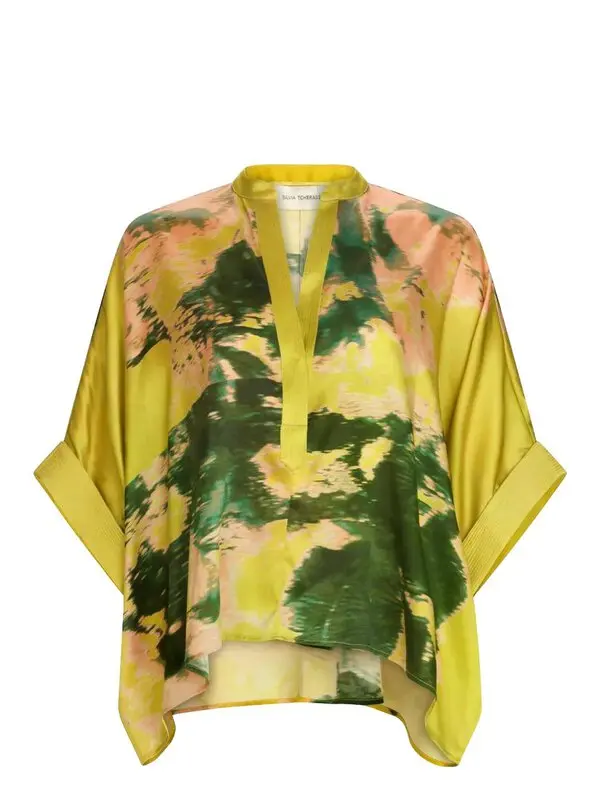 Silvia Tcherassi Daia Blouse - Gold