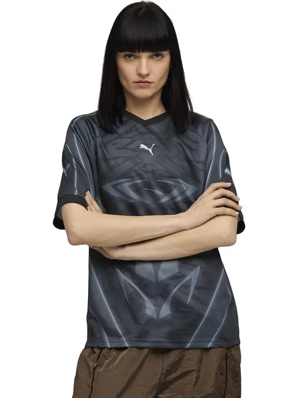 PUMA Tech-x Relaxed Soccer Jersey - Black