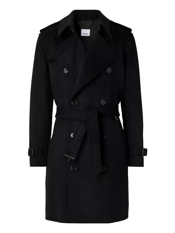 Burberry Kensington Trench Coat - Black