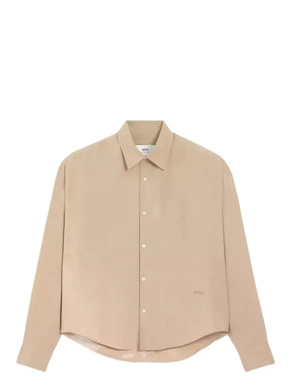 Ami Long Sleeve Shirt - Neutrals