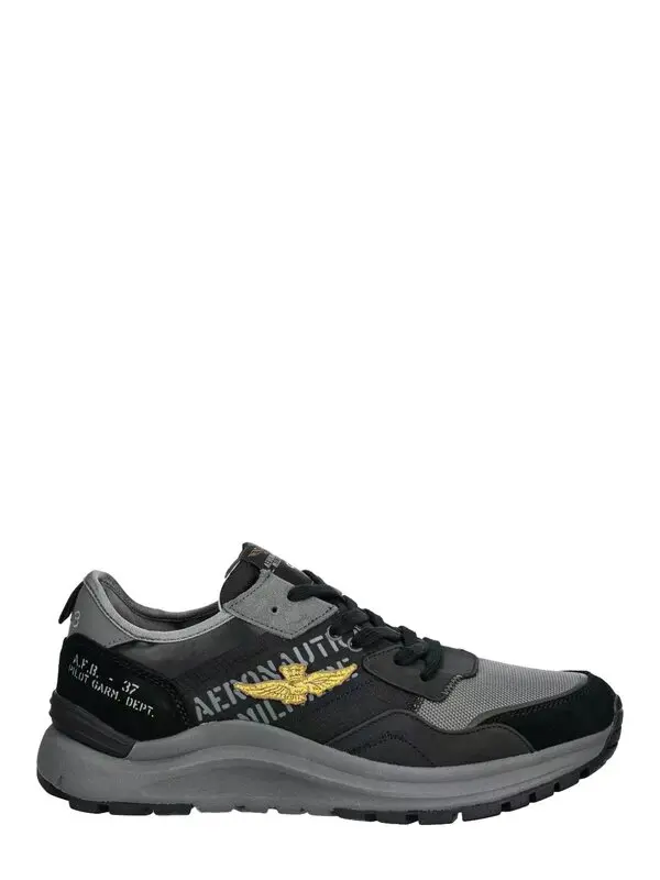 AERONAUTICA MILITARE Lace-up Sneakers - Black