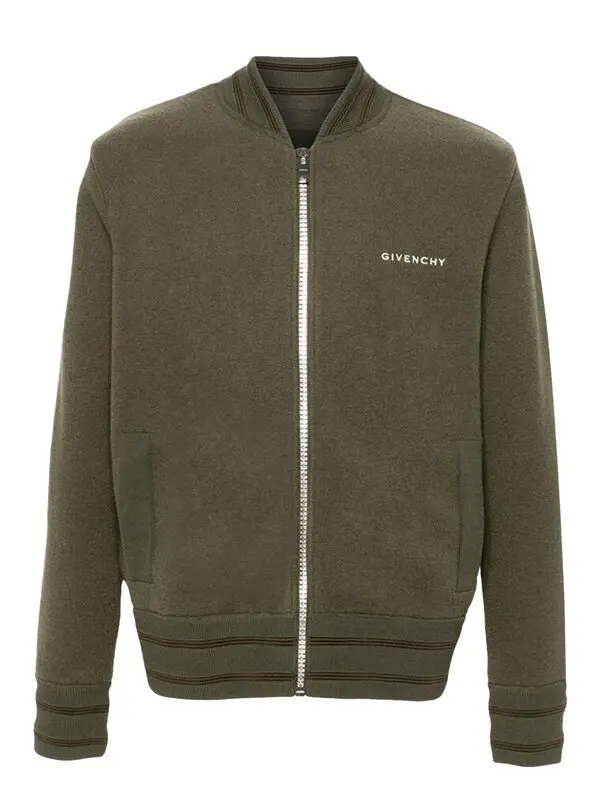 Givenchy Knitted Varsity Jacket - Tan