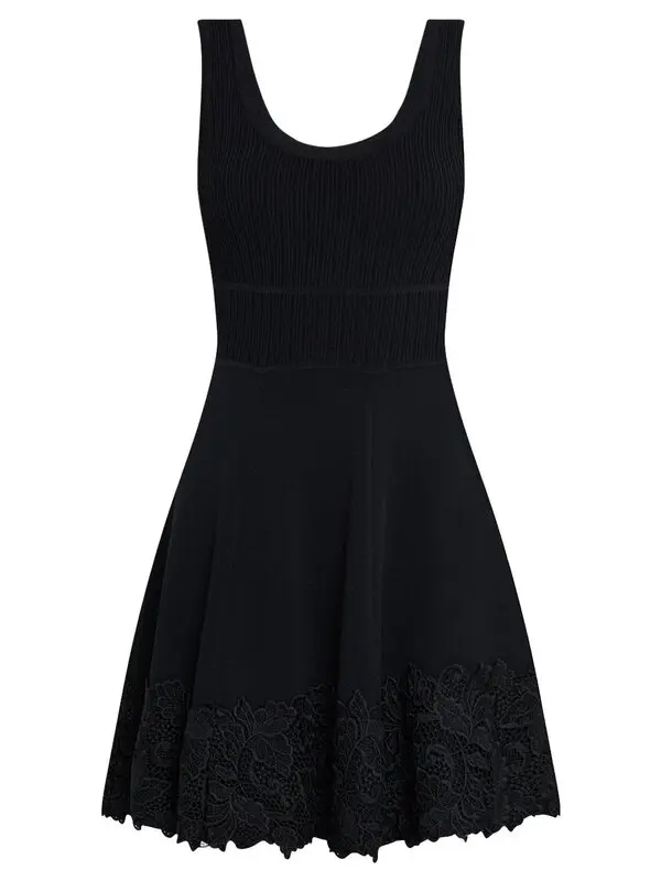 Generation Love Orpheus Lace Combo Mini Dress - Black
