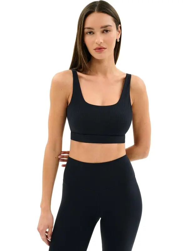 Splits59 Airweight Rib Bra - Black