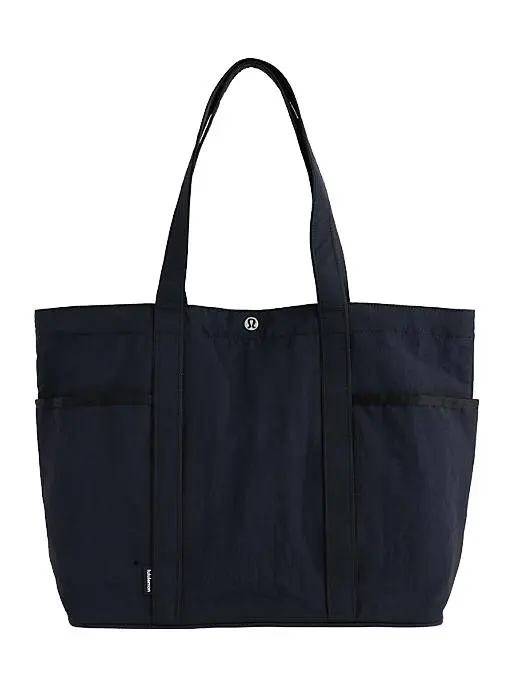 Lululemon Multi-pocket Nylon Tote Bag - Black
