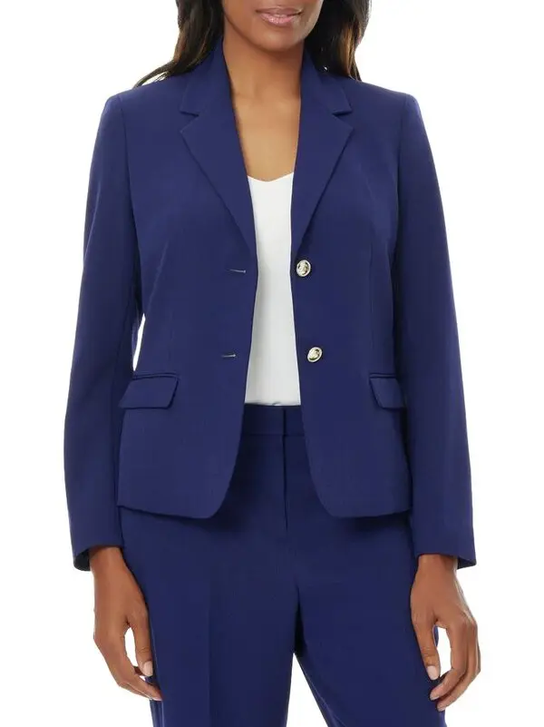 KASPER Two-button Blazer - Kasper Navy